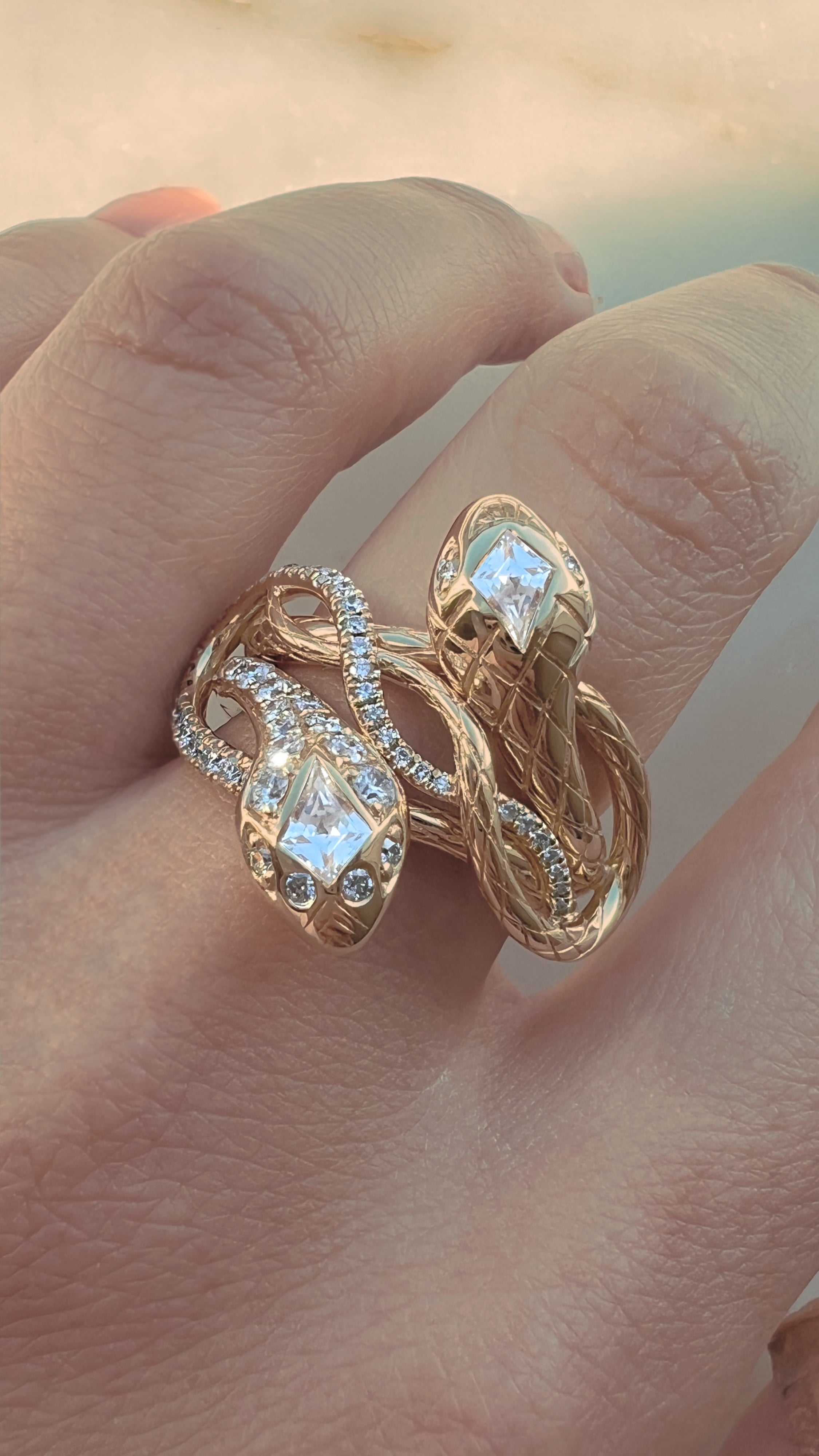 SNAKE CHARMER– White November